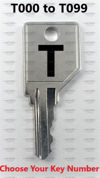 Teknion Wesko T000 to T099 Office Furniture Replacement Key | AcmeKey ...