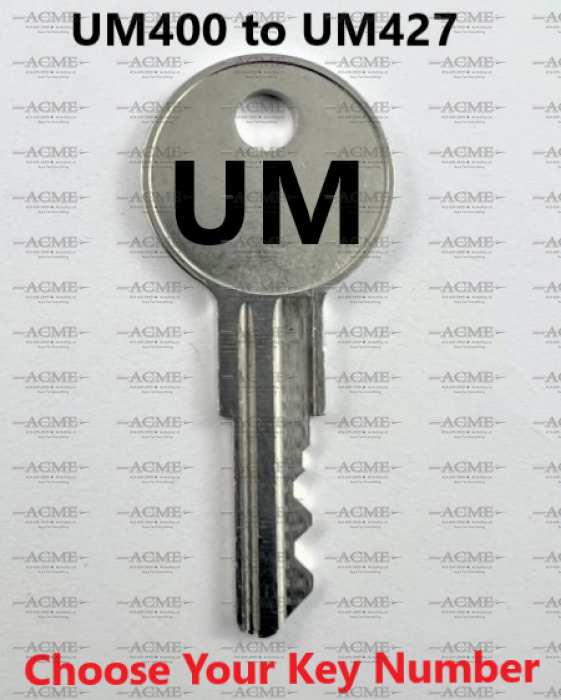 Herman Miller UM400 to UM427 Replacement Key | AcmeKey.ca USA & Canada ...