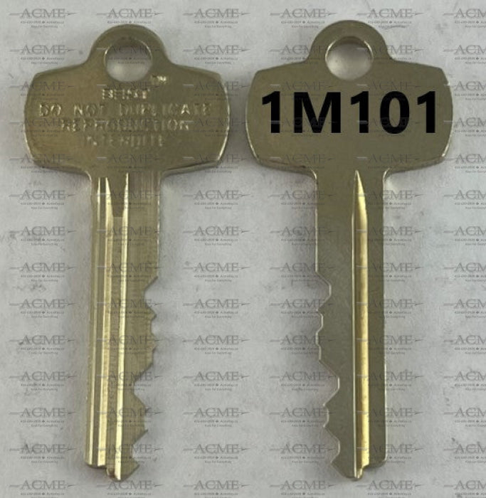 Best 1M101 to 1M200 Med Cart Replacement Keys | Acme Key Toronto – Acme ...