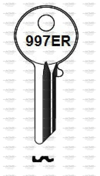 Ilco Y53 997ER Box of 50 Key Blanks for Yale Locks | AcmeKey.ca USA ...